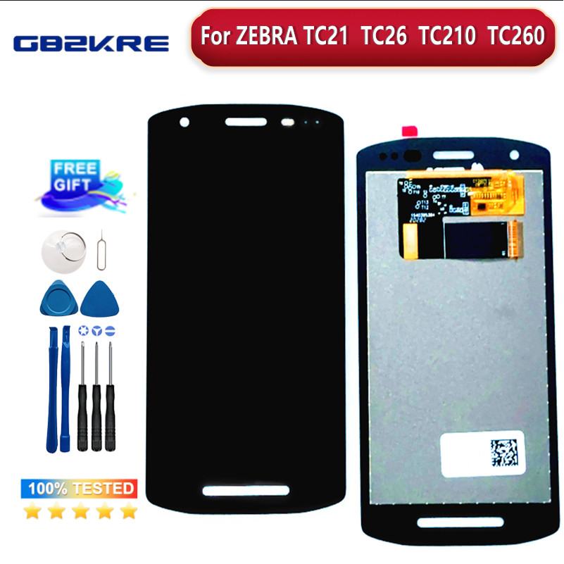 Jual New tested For ZEBRA TC21 LCD Display+Touch Screen Assembly ...