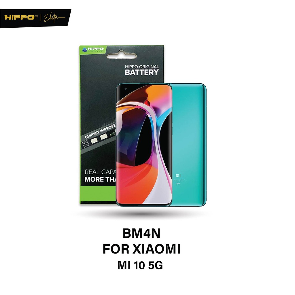 Jual Hippo Baterai Xiaomi BM4N Mi 10 5G 5000mAh Battery Batere Batrai ...