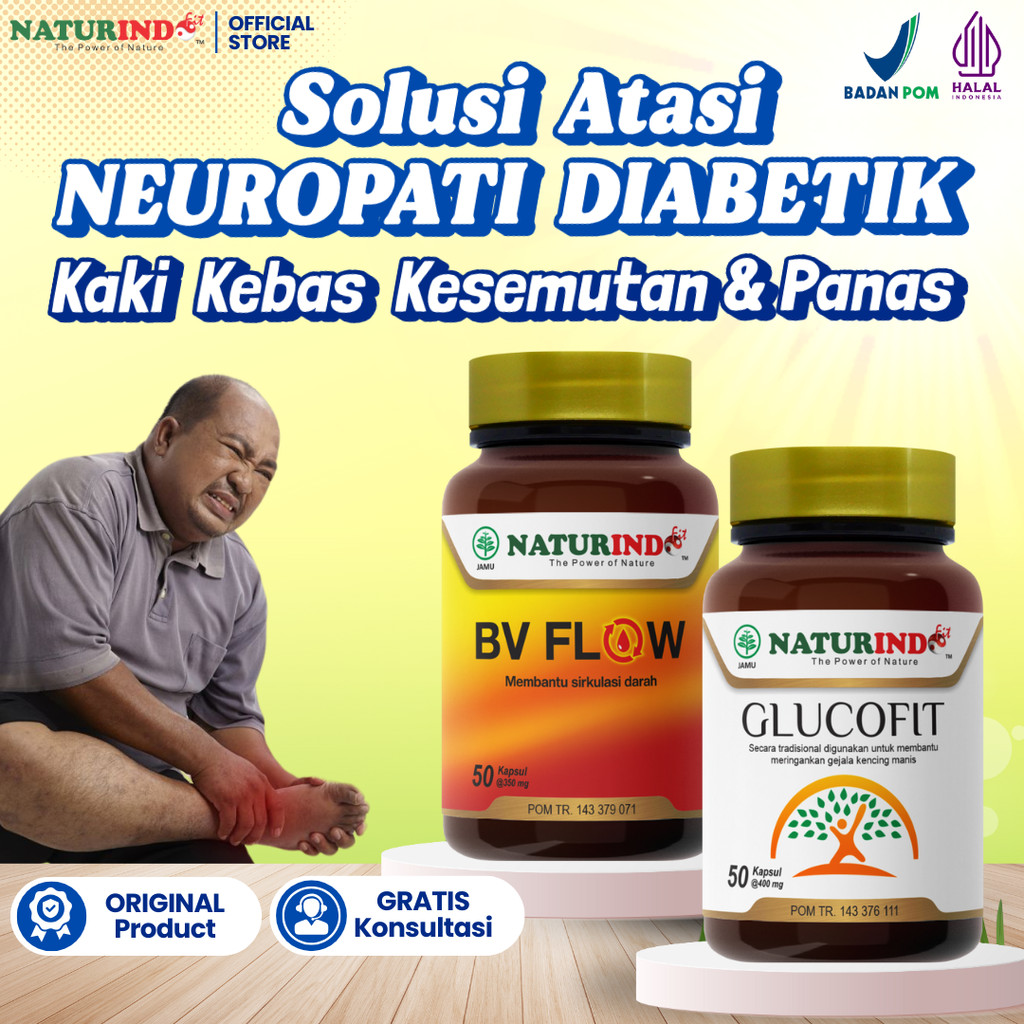 Jual Obat Neuropati Diabetik Diabetes Kaki Panas Seperti Terbakar Kebas ...