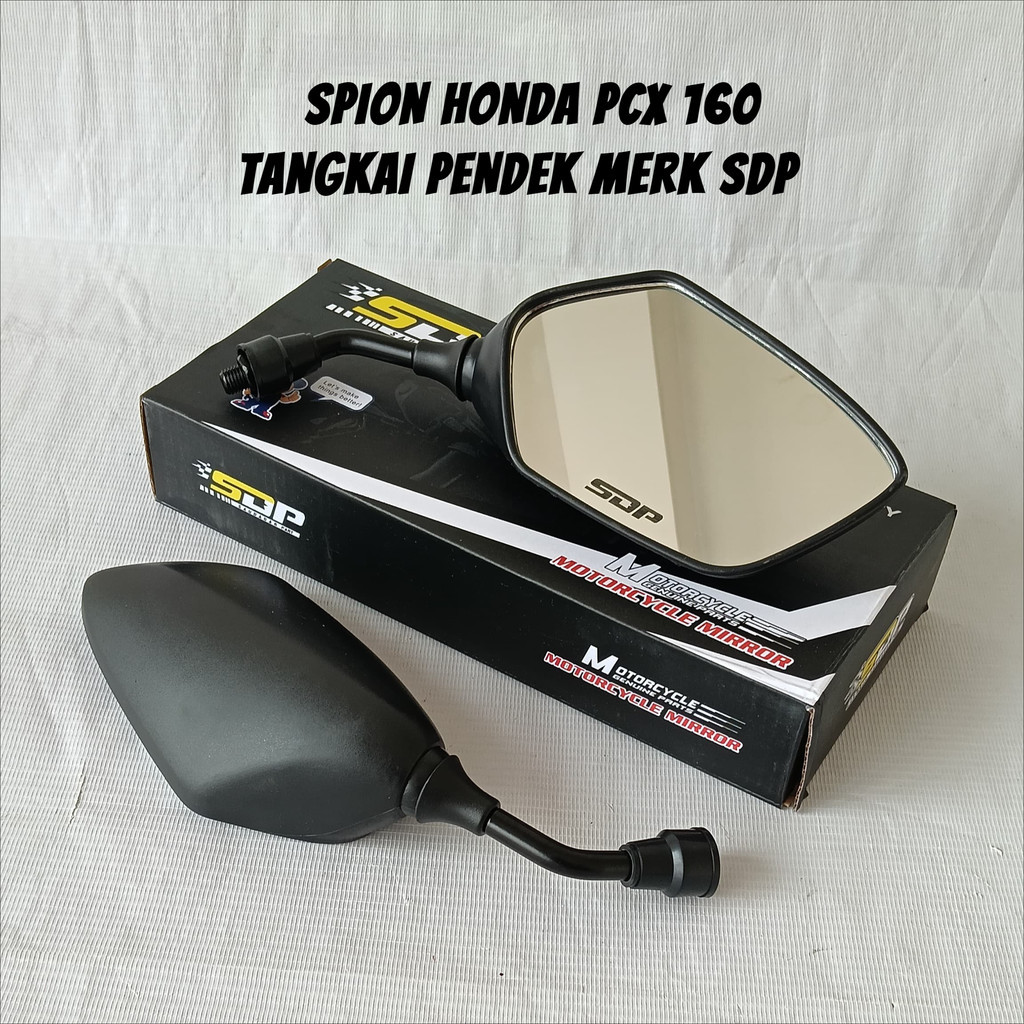 Jual SDP SPION PCX 160 TANGKAI PENDEK KACA CEMBUNG UNIVERSAL MOTOR ...