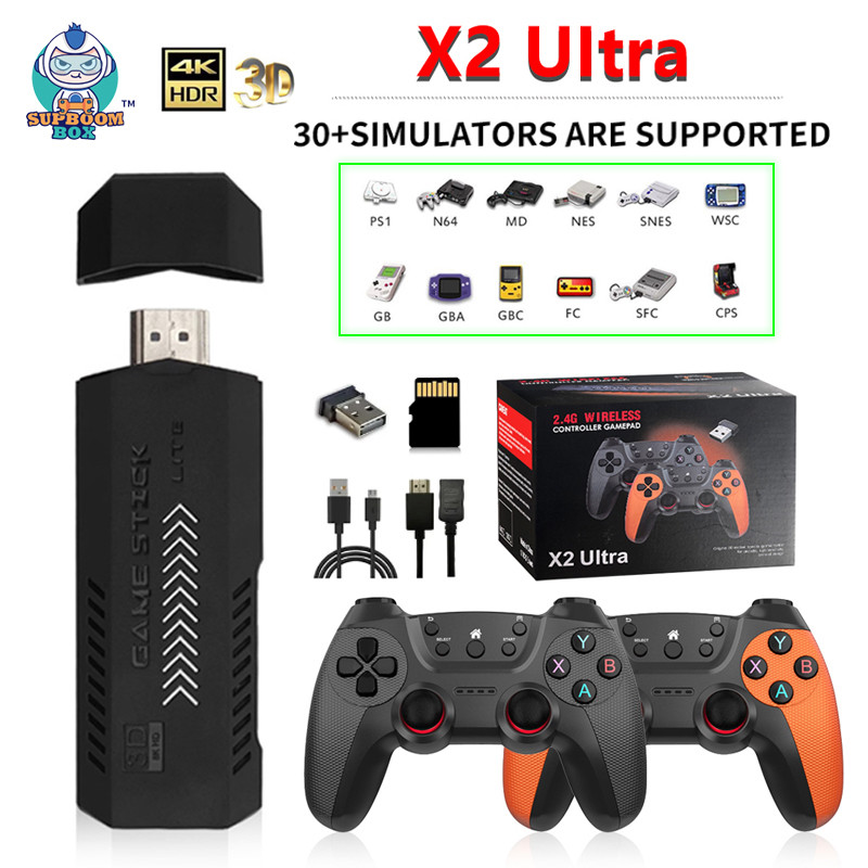 Jual New X2 Ultra Video Game Stick Console Or ONLY 2.4G Double Wireless ...