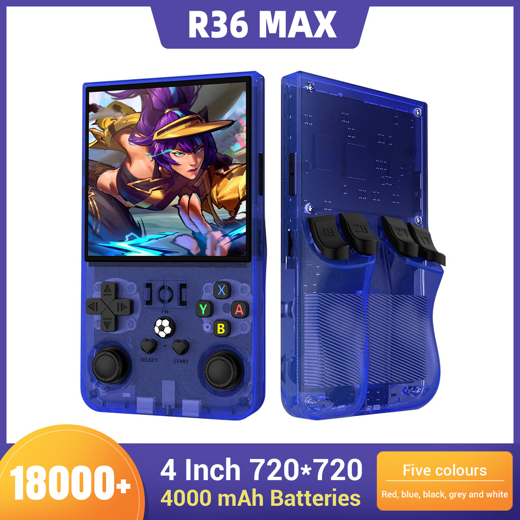 Jual R36MAX Handheld Game Console Devices Open Source Retro gaming ...