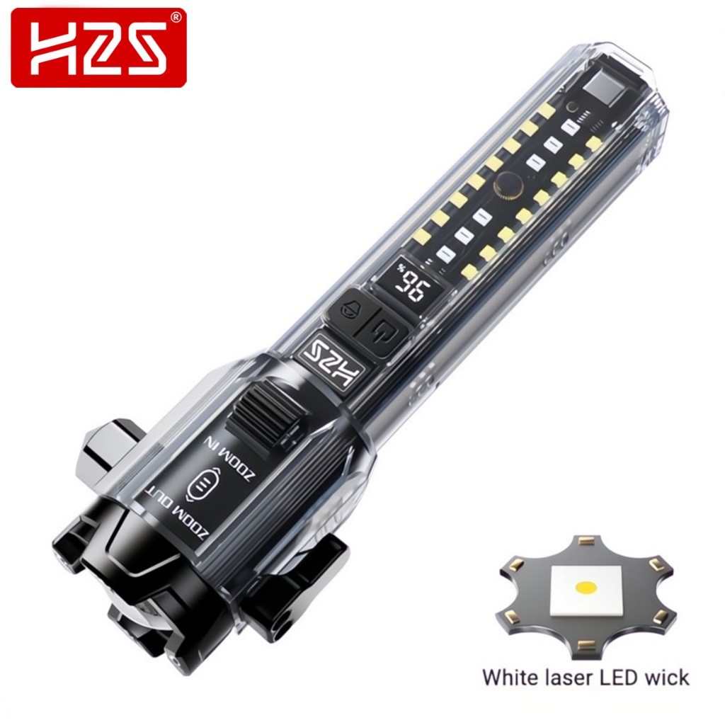 Jual ADRIANSYAH99_ H2S Senter Safety 10 IN 1 LED Laser 30w Cas Roll ...