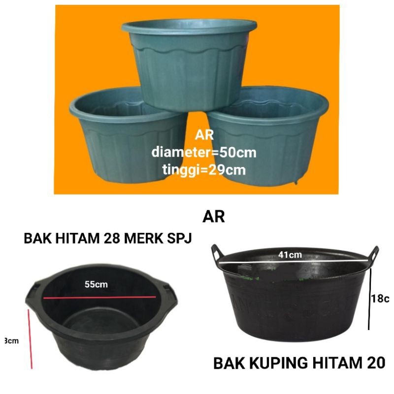 Jual PY ( INSTANT ) BAK HITAM / BAK CUCI / BAK KUPING / BASKOM | Shopee ...