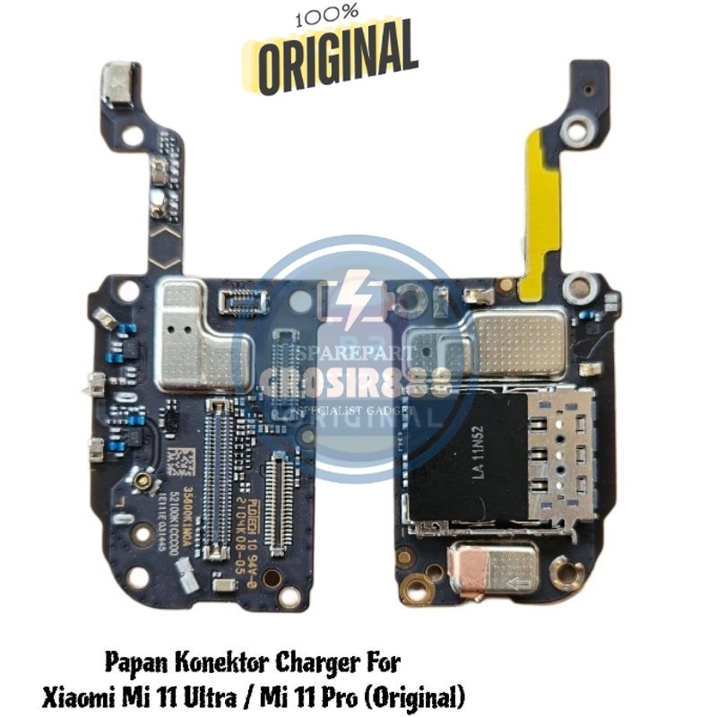 Jual Original Ada ic - Flexible Konektor Charger / Papan Con Sim Xiaomi Mi 11 Ultra / Mi11 Pro ...