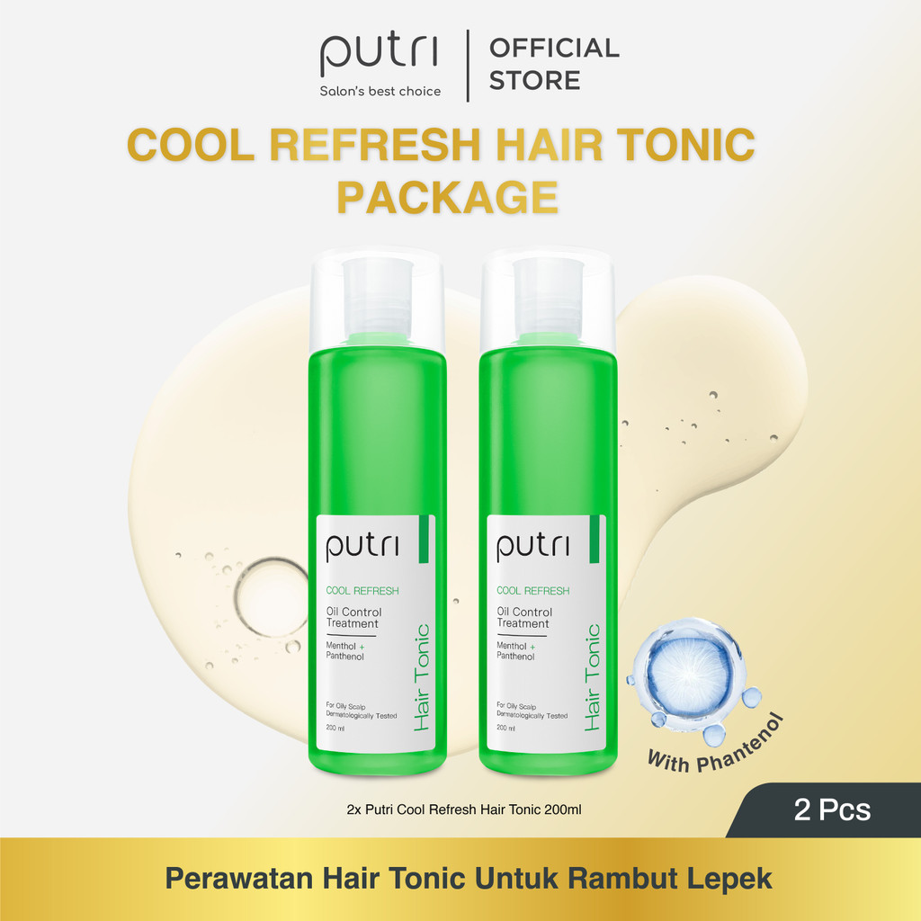 Jual Twin Pack Cool Refresh Hair Tonic Package | Shopee Indonesia