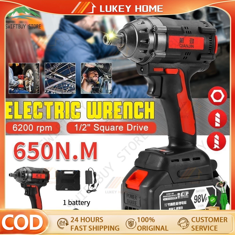 Jual BECKY Brushless Impact Tool high torsi Brushless impact Baterai ...