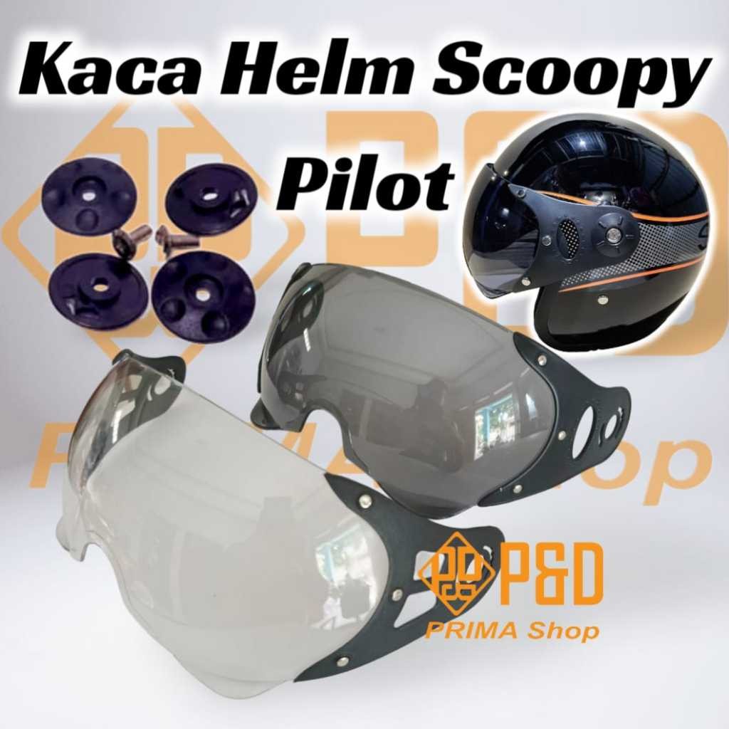 Jual Kaca Helm Honda Scoopy Pilot | Shopee Indonesia