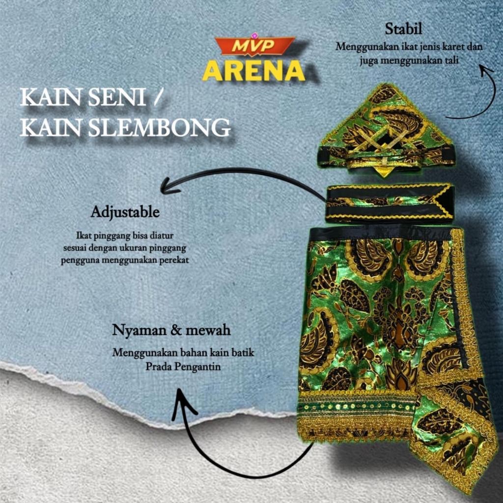 Jual Songket seni menyala silat kain Full Block seni silat songket ...