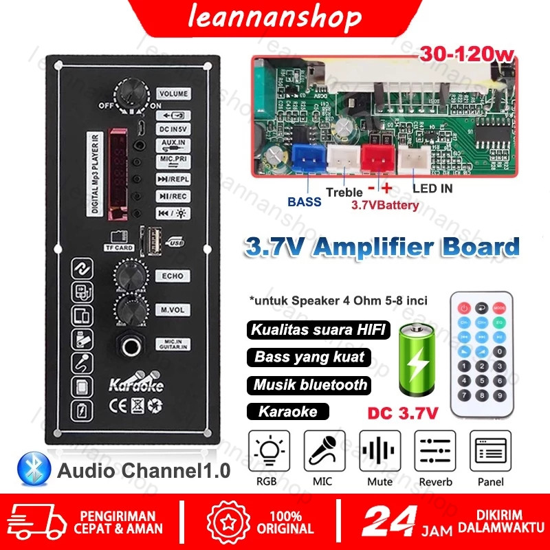 Jual Produknya sudah siap 3.7V Amplifier MP3 Mobil Papan Decoder ...