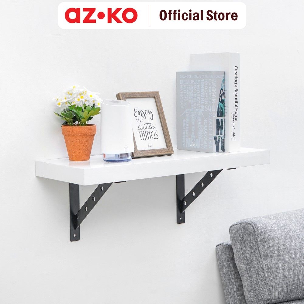 Jual AZKO Masterspace Siku Rak Heavy Duty - Hitam Bracket Rak Penopang ...