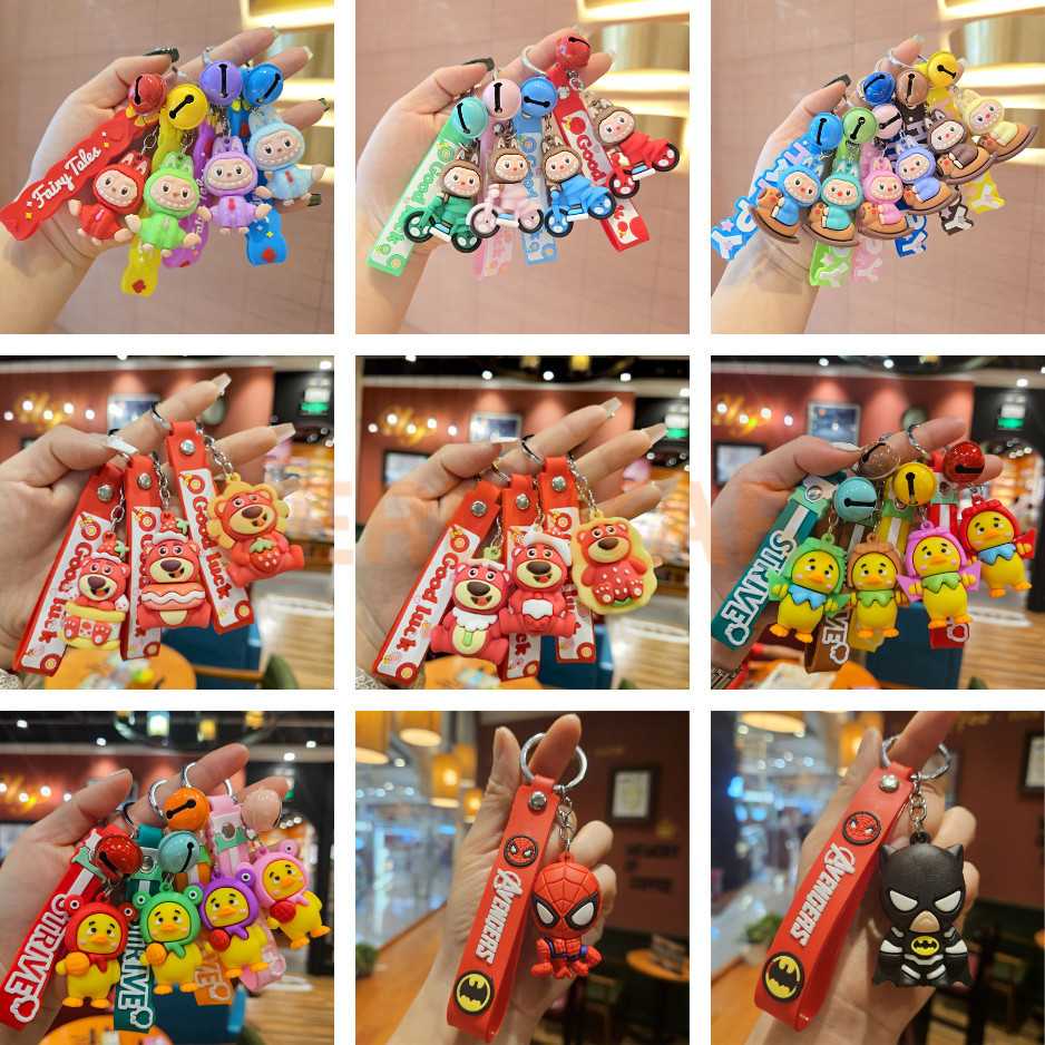 Jual Gantungan Kunci Kartun Labubu Cry Baby Disney toy Story Sanrio ...