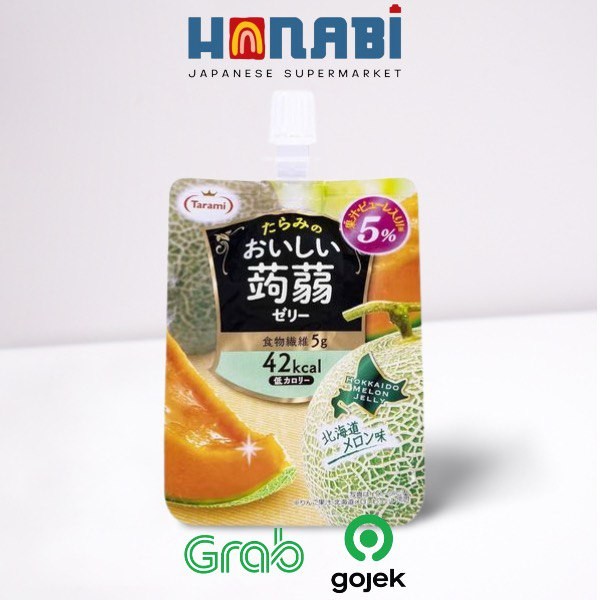 Jual Tarami Oishii Konjac Jelly Melon Hokkaido 150g - Jelly Rasa Melon Made In Japan | Shopee ...