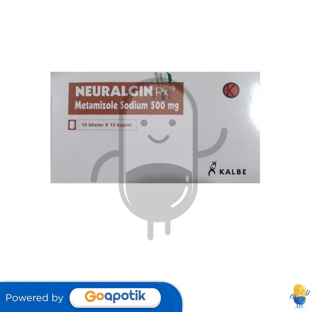 Jual Neuralgin Rx 500 Mg Box 100 Kaplet | Shopee Indonesia