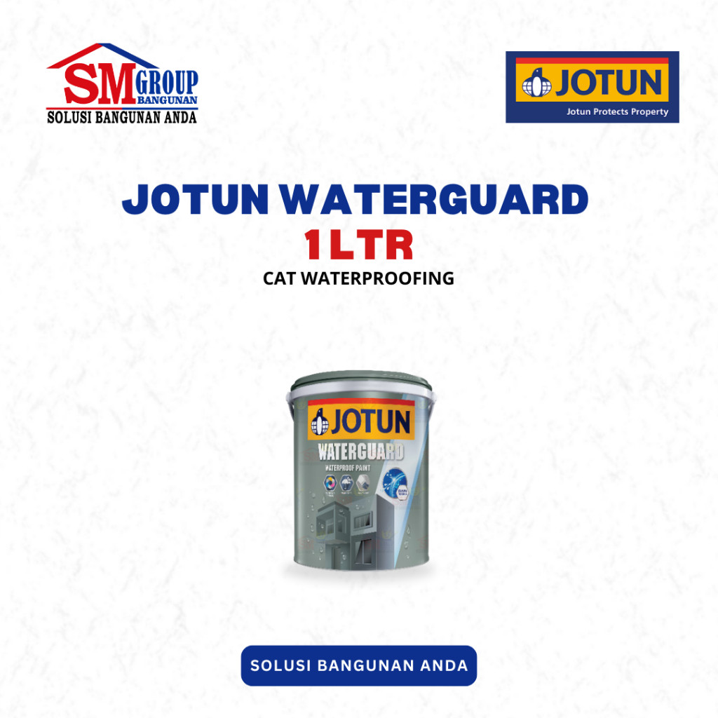 Jual Cat Tembok Waterproof JOTUN WATERGUARD 1 Ltr | Shopee Indonesia