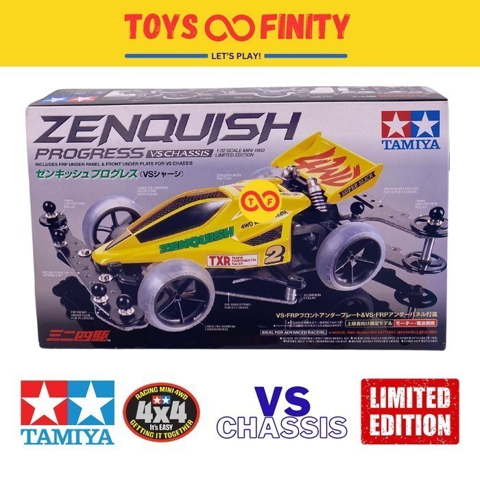 Jual Tamiya Mini 4Wd - Zenquish Progress - 94870 | Shopee Indonesia