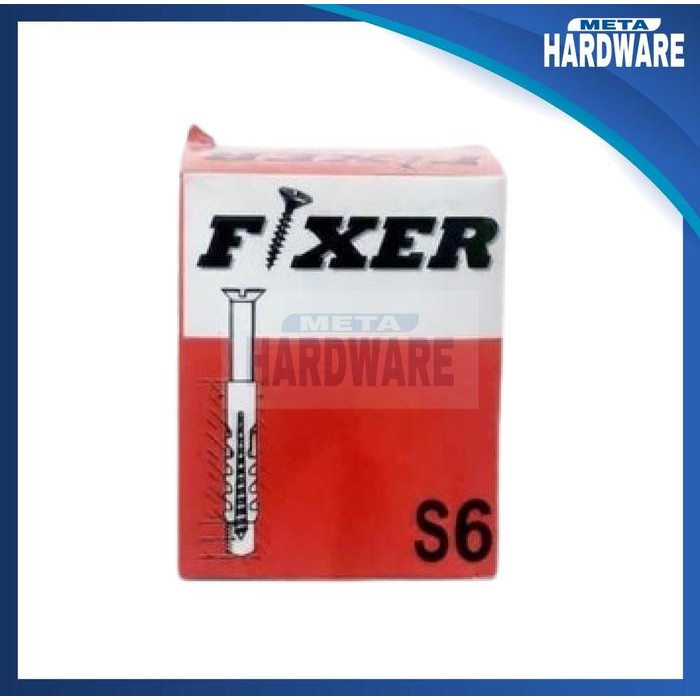 Jual Fixer Sekrup S6 Dan S8 Untuk Pasang Kusen Alumunium | Shopee Indonesia
