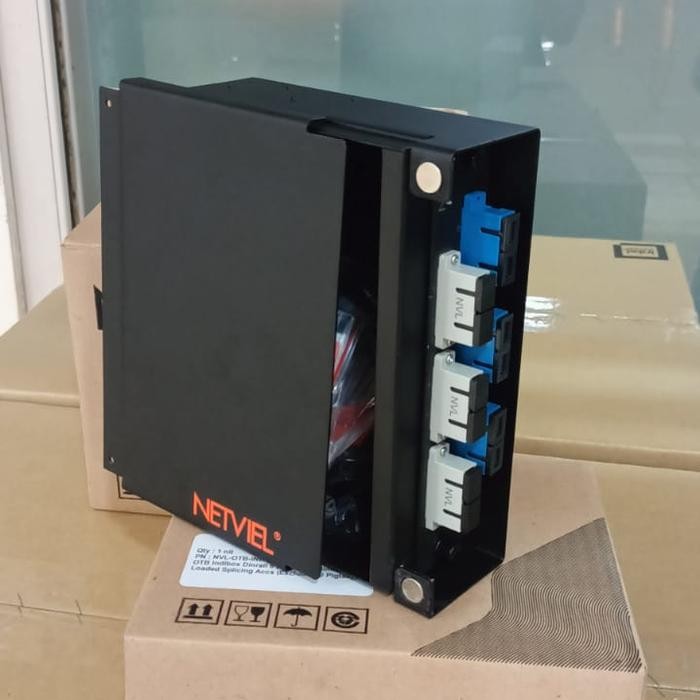 Jual NETVIEL OTB INDIBOX DINRAIL 4 port SC SM NVL-OTB-INB-12/4-SM-SC-S ...