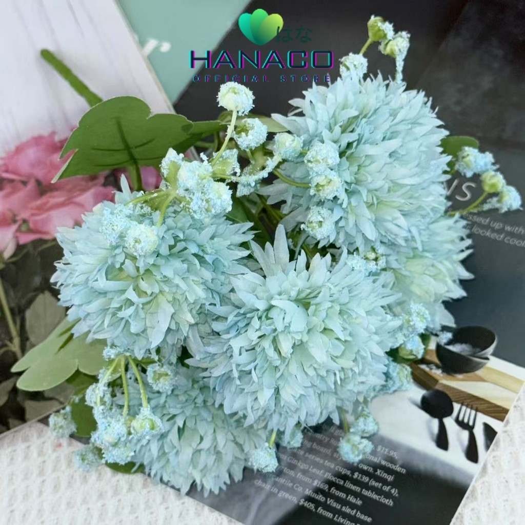 Jual HANACO - Bouquet bunga BKT 1028 TOU (x5) 5Cbg Bunga POMPOM ...