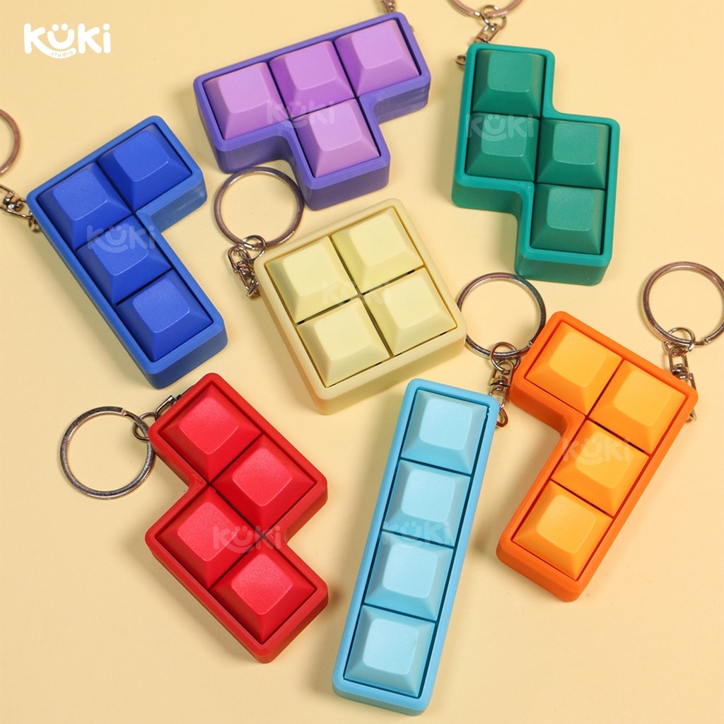 Jual Block Series | Keyboard Keychain | Keyboard Fidget | 3D Printed ...