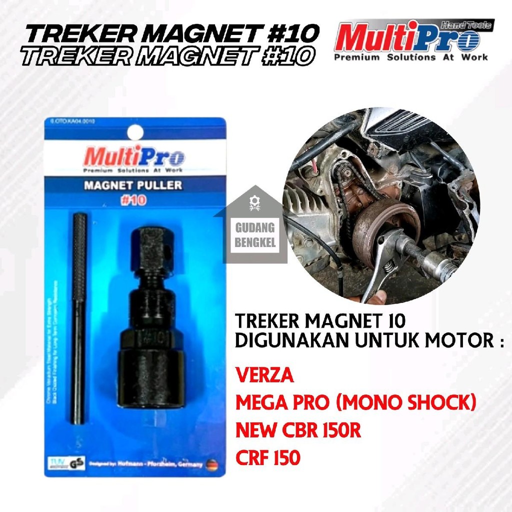Jual Treker Magnet Puller No 10 Multipro. Mega Pro, Verza, CBR, CRF ...