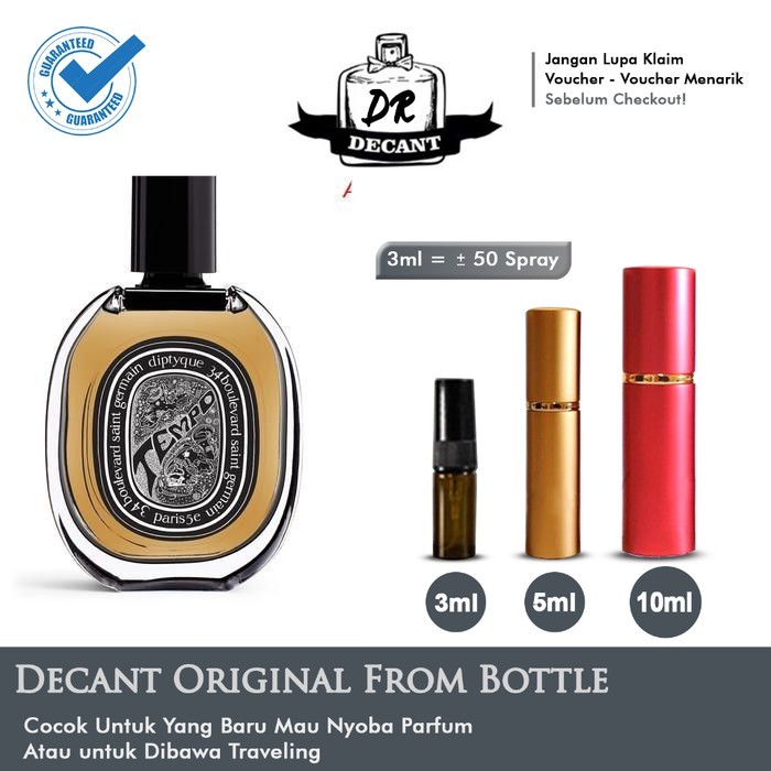 Jual DECANT Diptyque Tempo EDP 3ml 5ml & 10ml | Shopee Indonesia