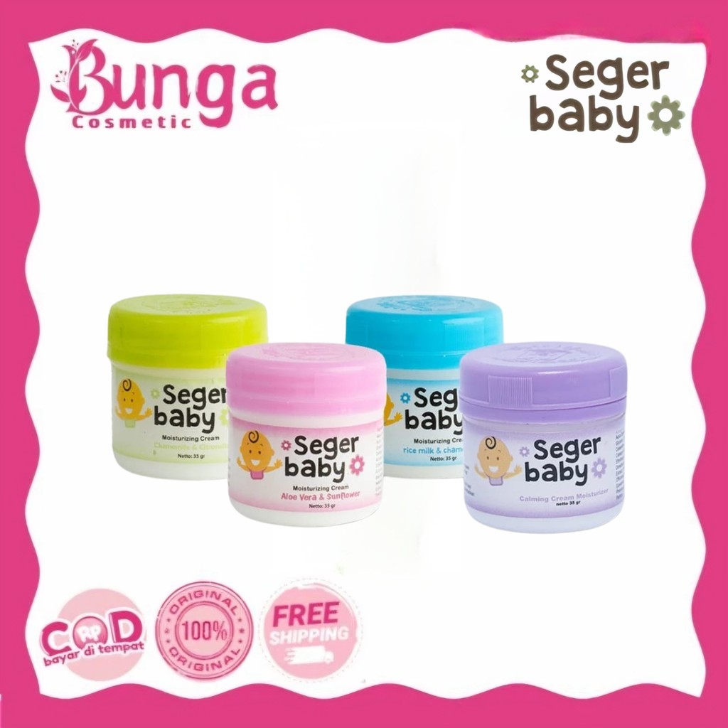 Jual Seger Baby Moisturizer Cream Bayi All Varian 35gr Baby Lotion Krim ...