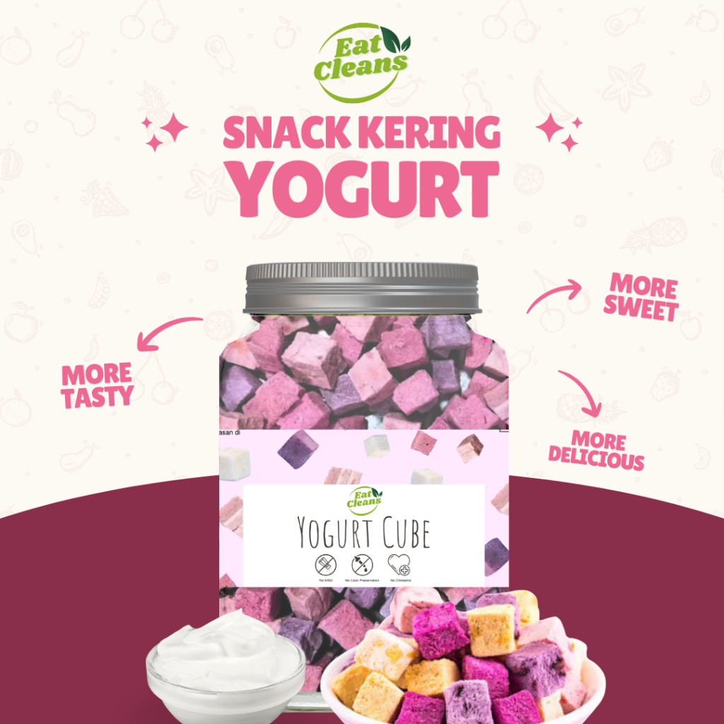 Jual Freeze Dried Crispy Yogurt Fruits Mix Flavor - Snacks Yoghurt ...