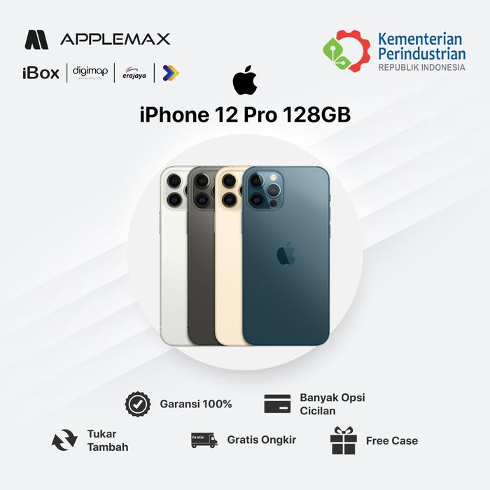 Jual iPhone 12 Pro 128GB Second Original Fullset | Shopee Indonesia