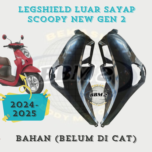 Jual HONDA Cover Sayap SET Tebeng Kap Depan Scoopy Esp Led New Prestige ...