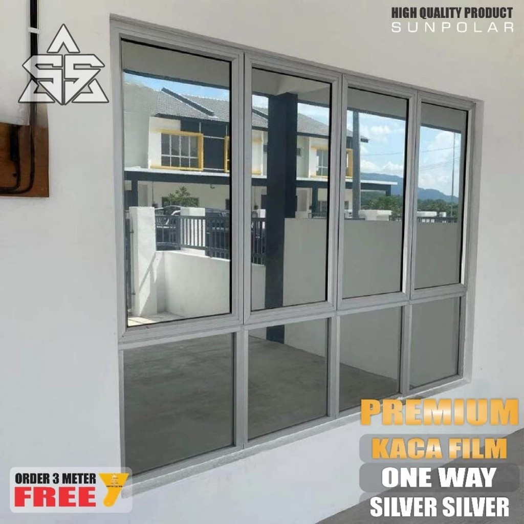 Jual Stiker Kaca Film Cermin Jendela Pintu Rumah Kantor Mobil Ruko One ...