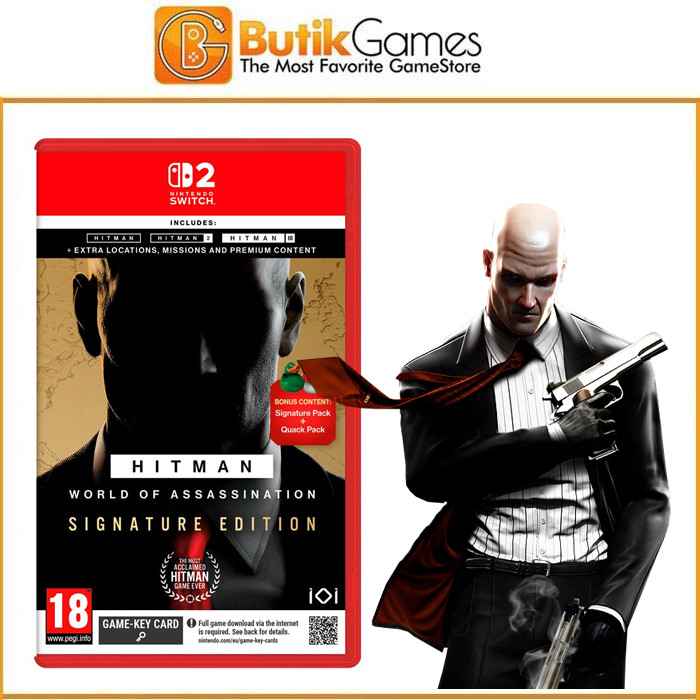 Jual HITMAN World of Assassination Signature Edition Nintendo Switch2 Switch 2 NS2 Game | Shopee ...