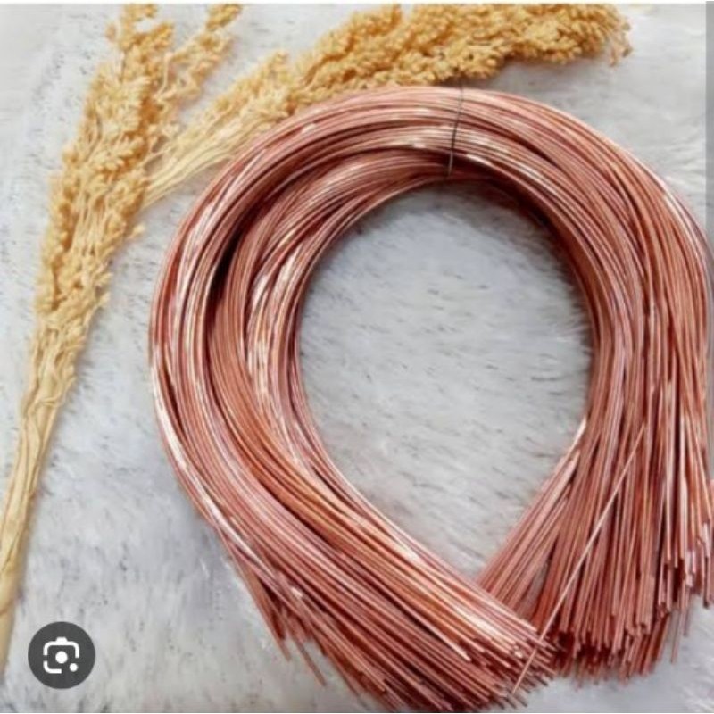 Jual Kawat Bahan Bando 10pcs Kawat Tembaga TERMURAH BISA COD | Shopee ...