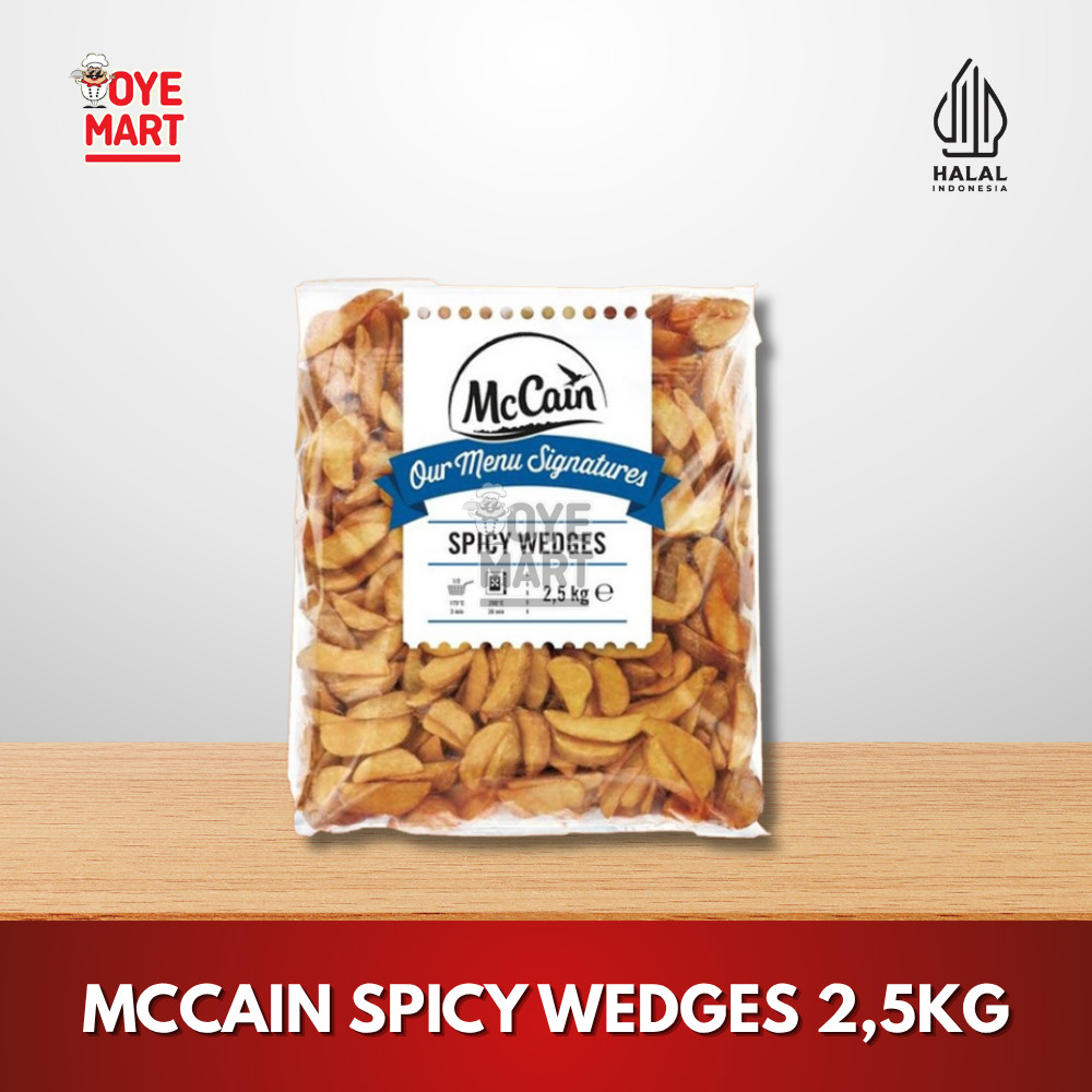 Jual MCCAIN SPICY WEDGES 2,5KG | Shopee Indonesia