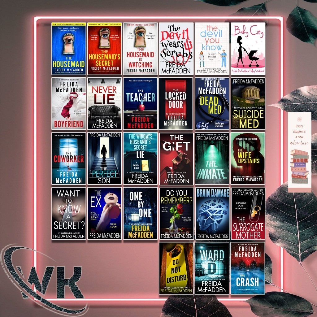 Jual (Collection Books from Freida McFadden): The Crash | The Boyfriend | The Teacher | Never ...