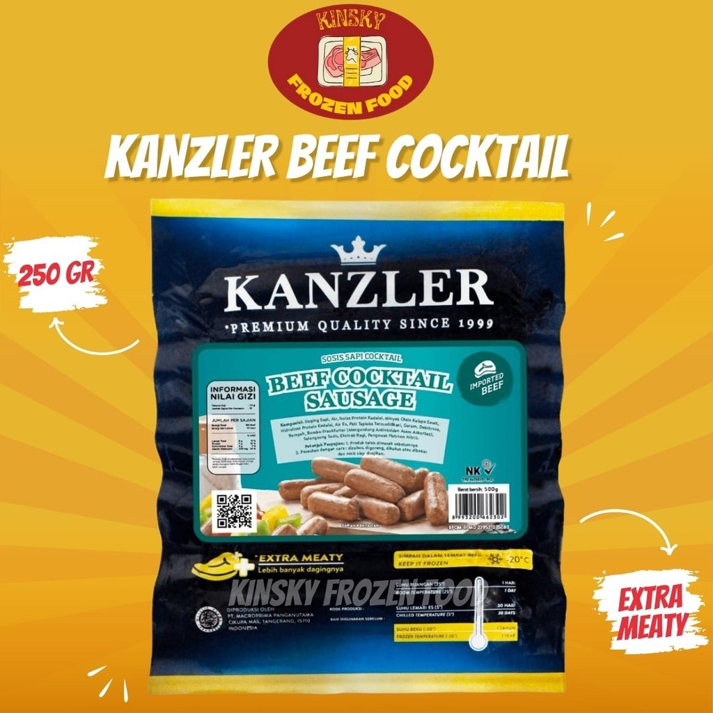 Jual KANZLER BEEF COCKTAIL 250GR | Shopee Indonesia