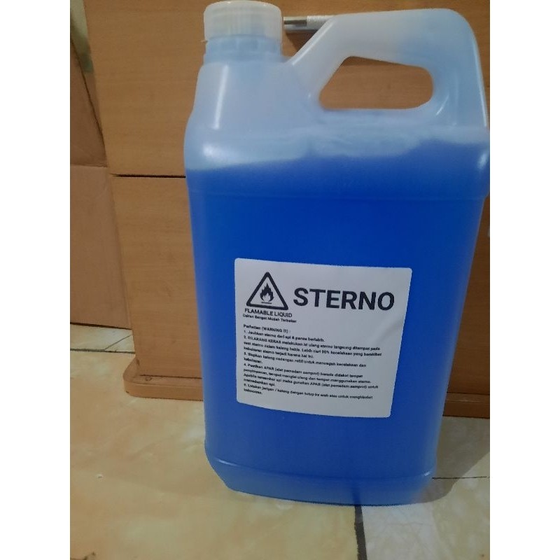 Jual Sterno gel refill / sterno pasta refill ukuran 5 liter | Shopee ...