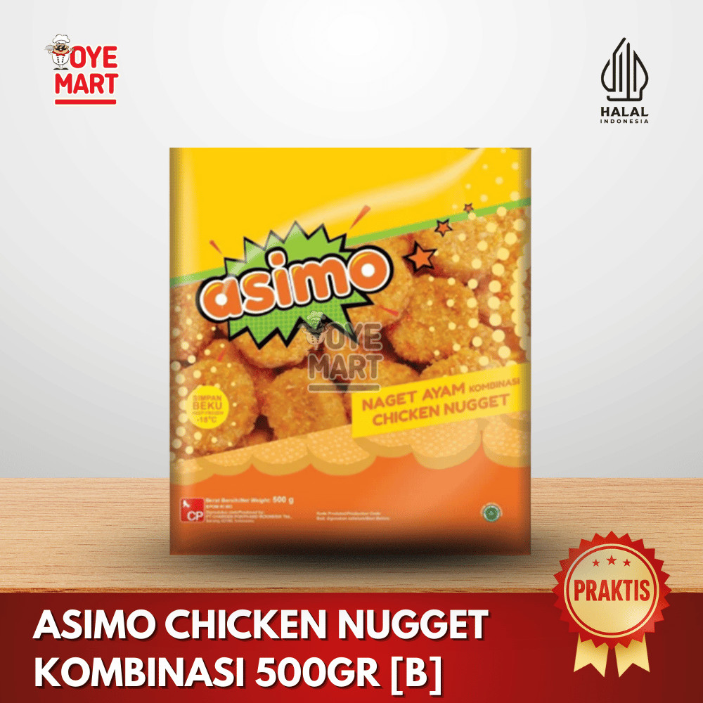 Jual ASIMO CHICKEN NUGGET KOMBINASI 500GR | Shopee Indonesia