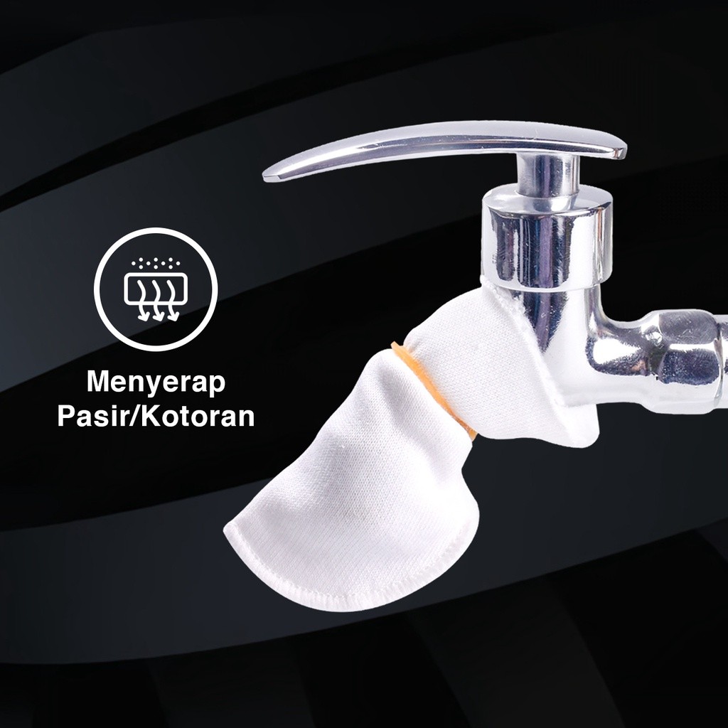 Jual Kent Saringan Kran Air Kain / Filter Air Kain / Water Filter ...
