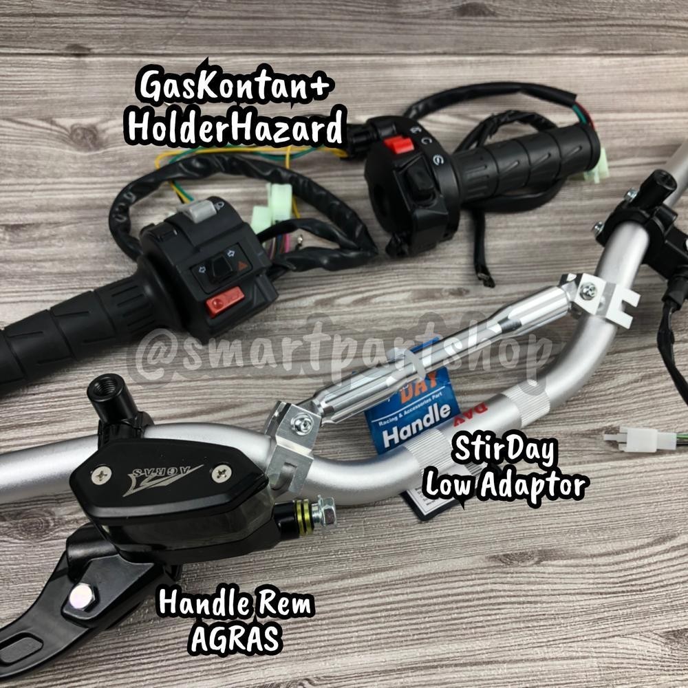 Jual COD BISA PAKET STIR FULL SET STANG DAY ADAPTOR GAS KONTAN KSR SET ...