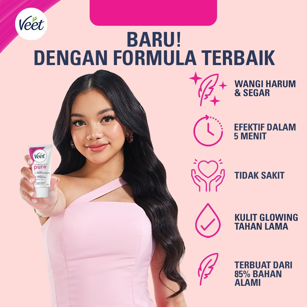 Jual Najmia 3 - Veet Normal Skin Hair Removal Cream 25g l Krim Perontok ...