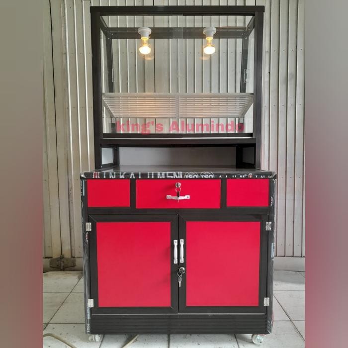 Jual Gerobak Fried Chicken/etalase KFC /etalase ayam goreng/gerobak ...