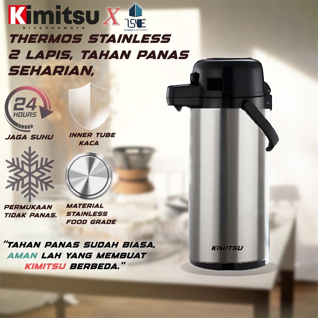 Jual KICLONE_SHOP Termos Air Panas 1,9 LITER PACKING BUBBLE BAG! Tabung ...