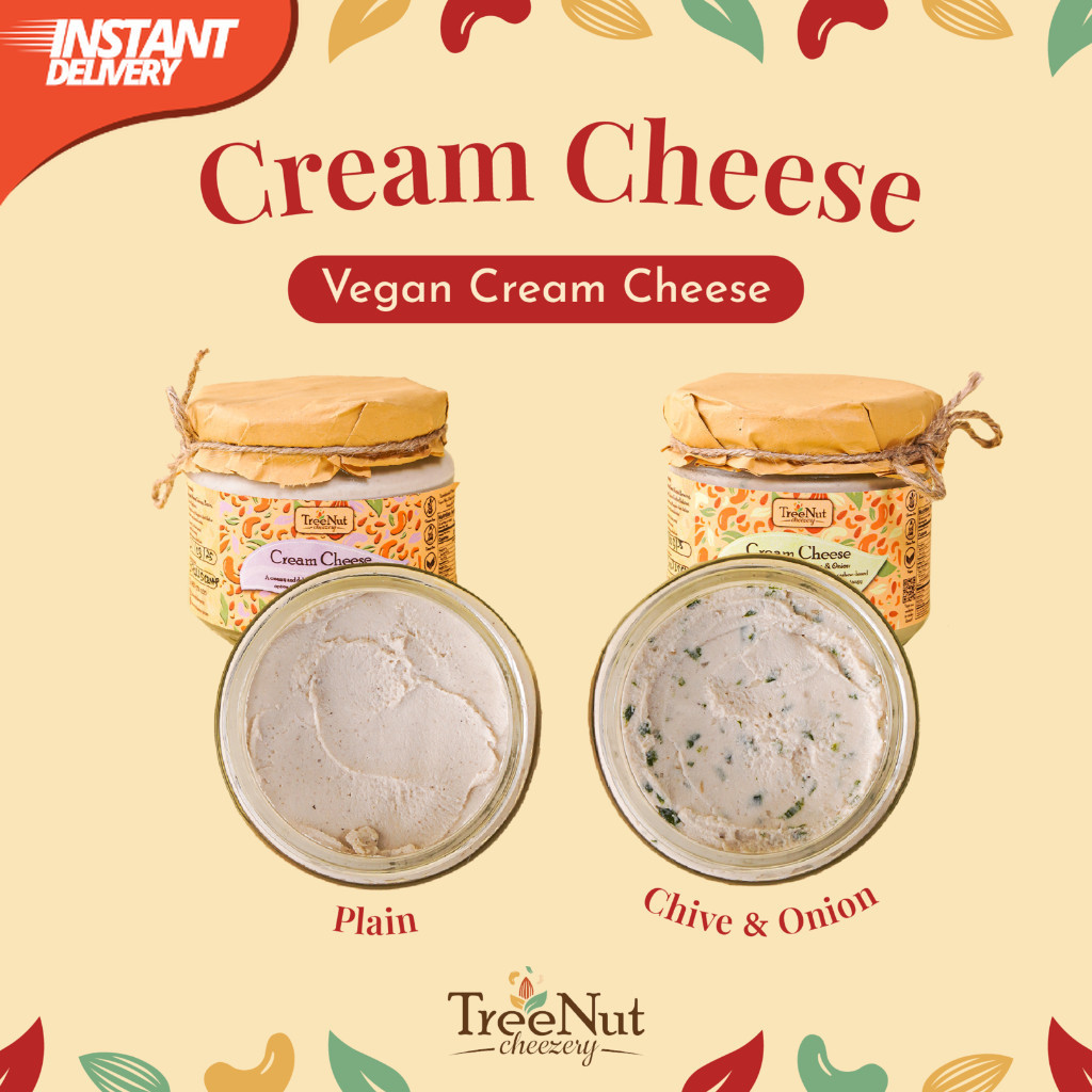 Jual Cream Cheese Vegan Lembut Gurih – Kirim Instan (Bali) | TreeNut ...