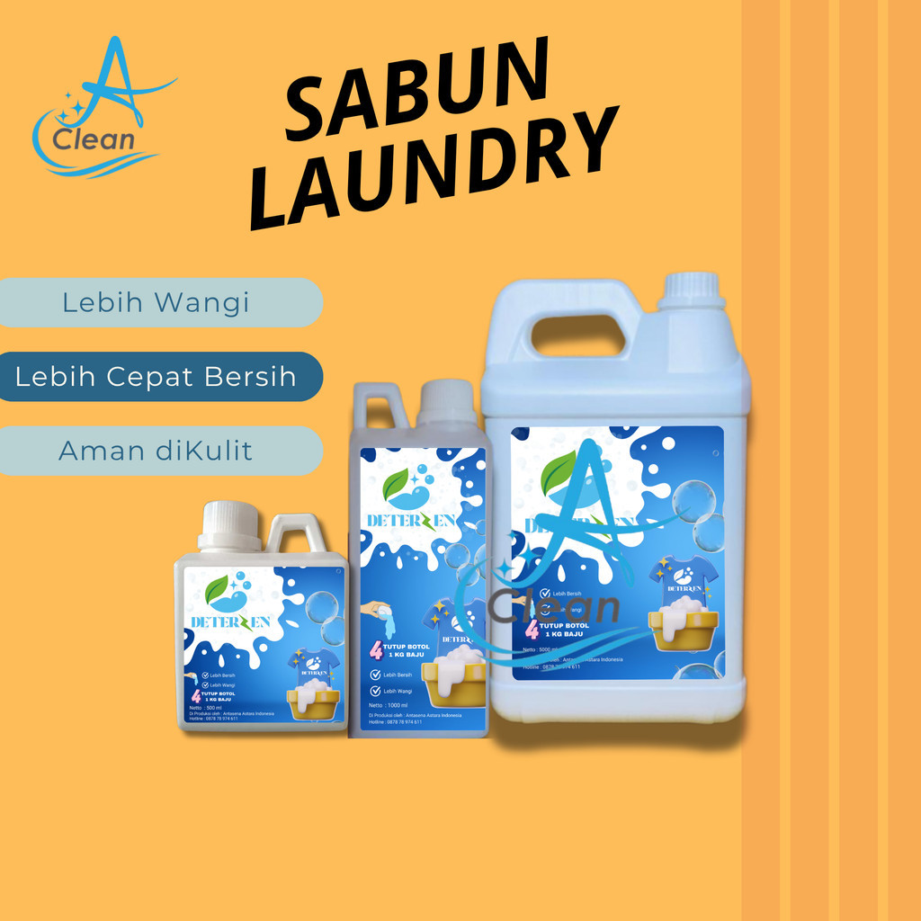 Jual Deterjen Liquid Cair Sabun Cuci Laundy | Shopee Indonesia