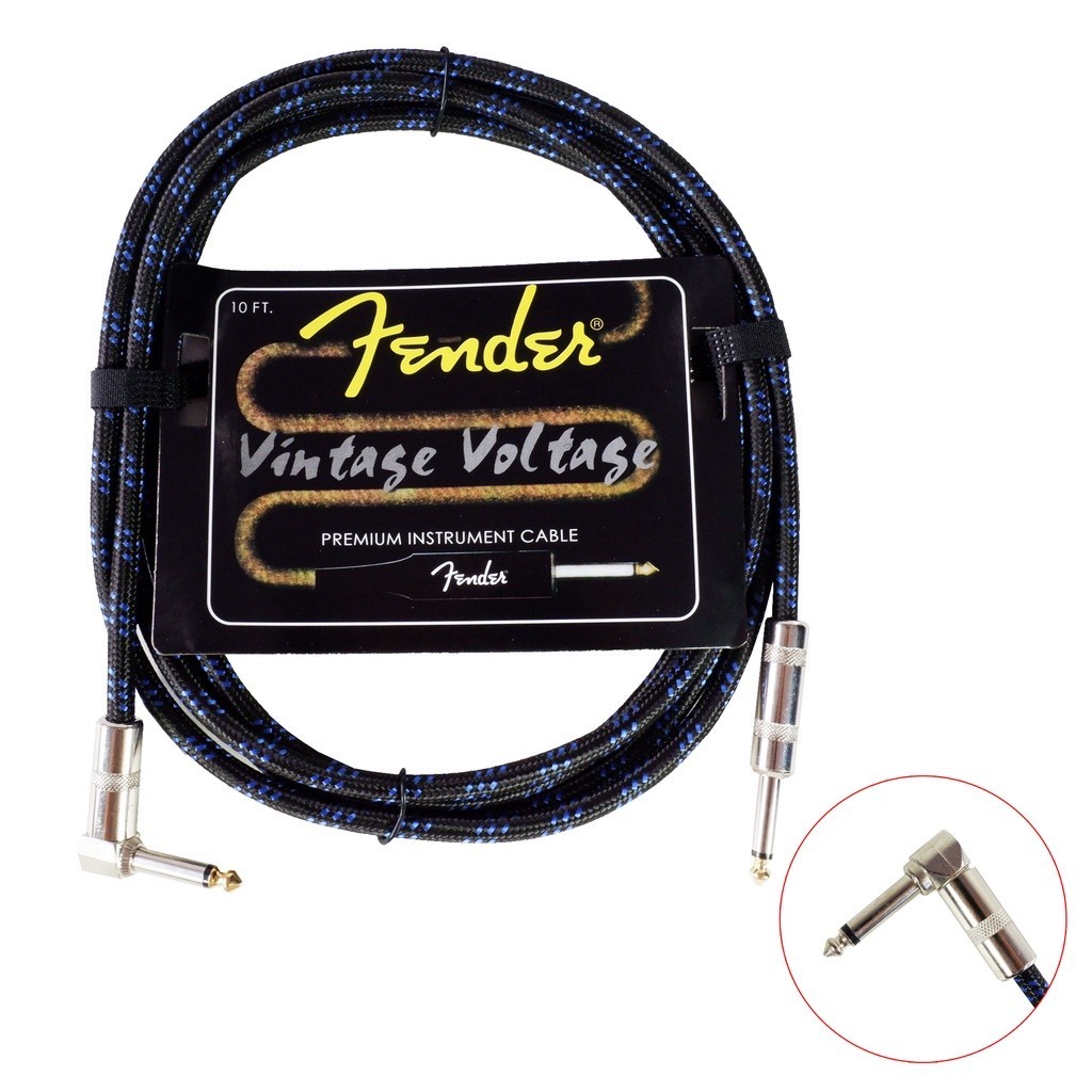 Jual Kabel Jack Fender 3 / 6 / 10 / 15 Meter Model L Vintage Voltage ...