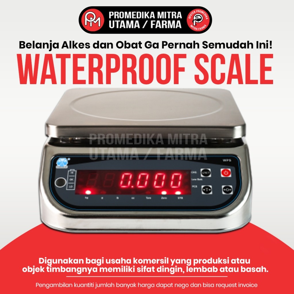 Jual IP68 WPS Stainless Steel Waterproof Scale | Shopee Indonesia