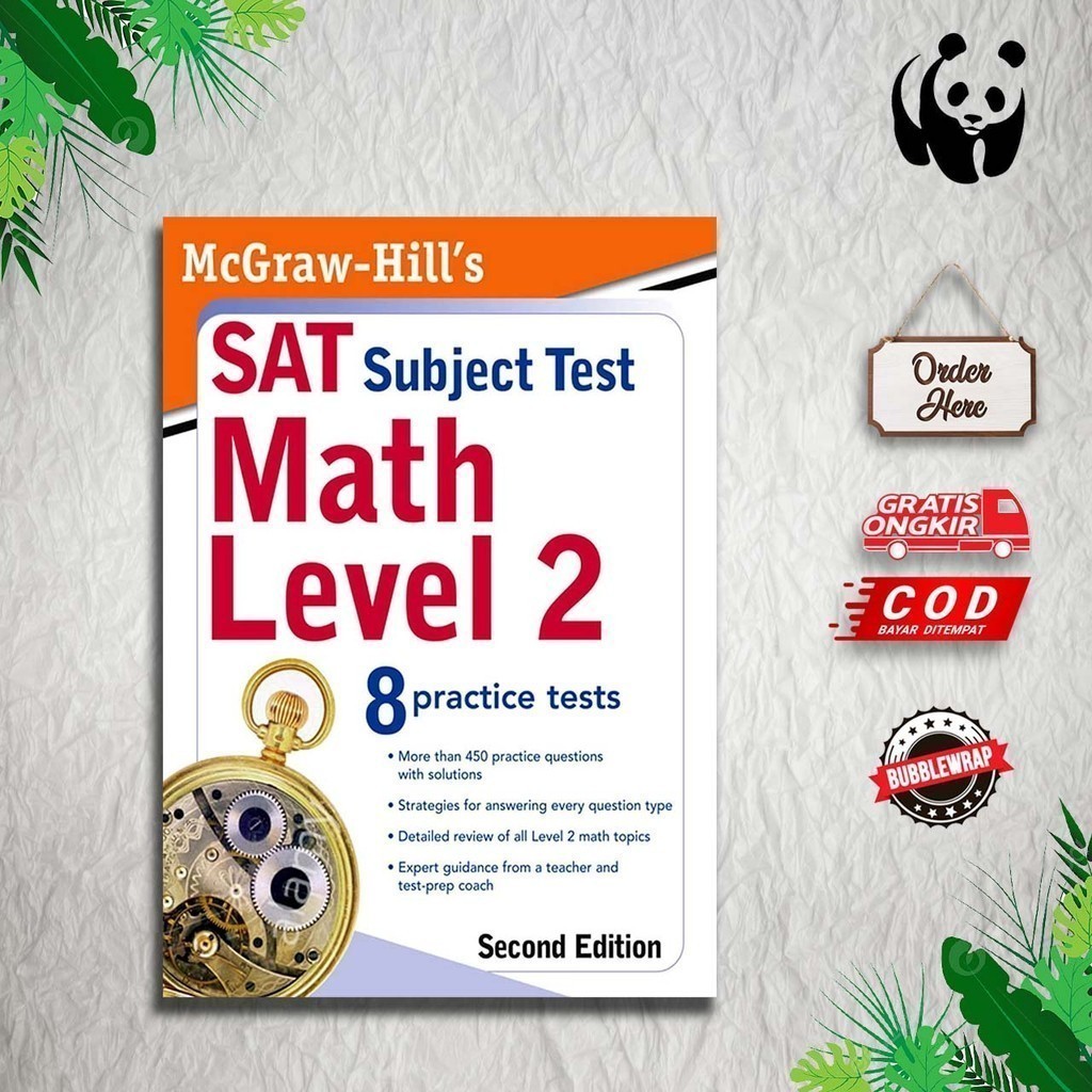 Jual Buku McGraw-Hill's SAT Subject Test: Math Level 2, Second Edition ...