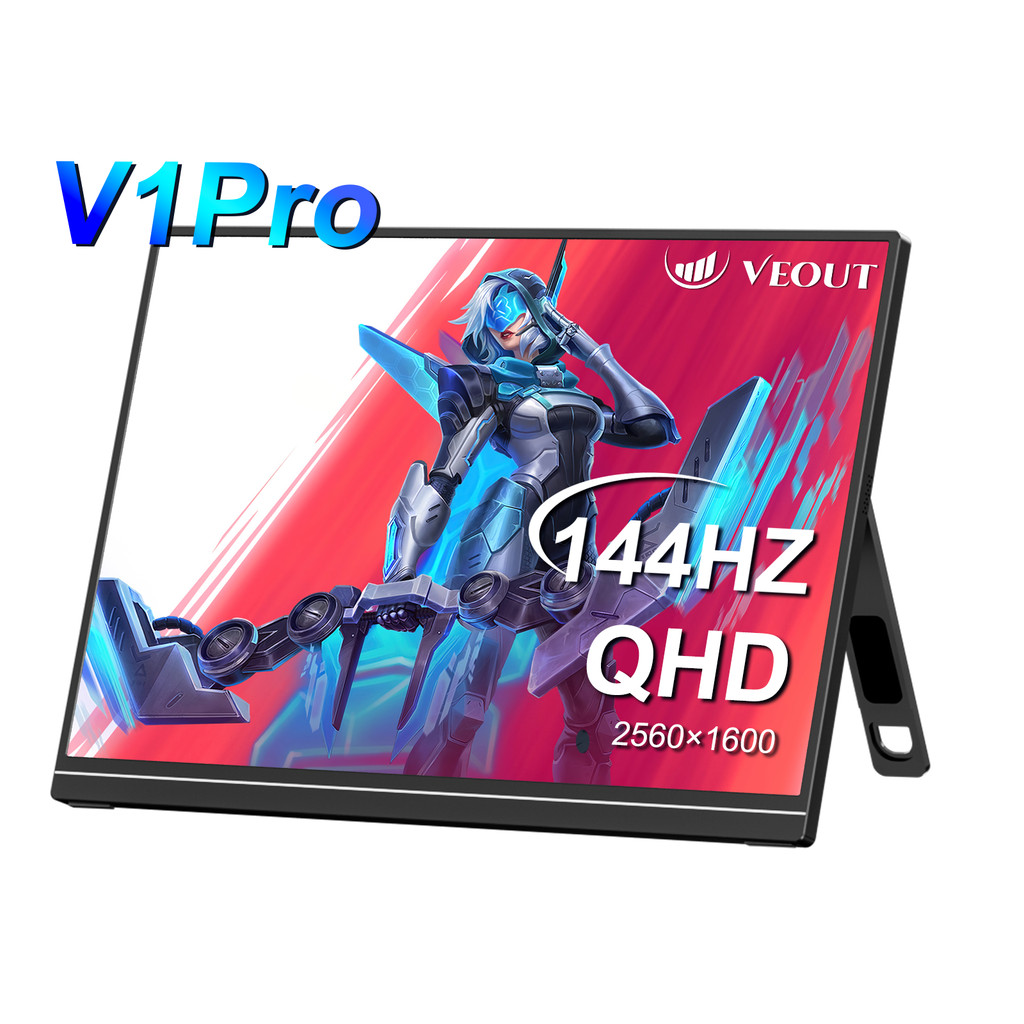Jual VEOUT 16 inch 100% sRGB 2.5K 144Hz Gaming Monitor Portable Laptop ...