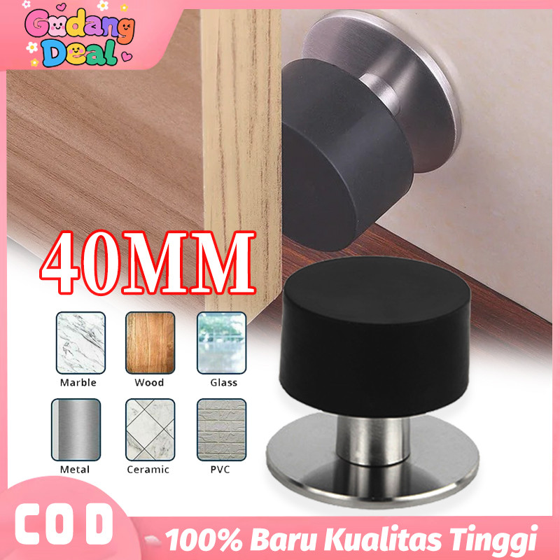 Jual Penahan Pintu Rumah Non Punch Door Stopper Stainless Tahan Karat ...